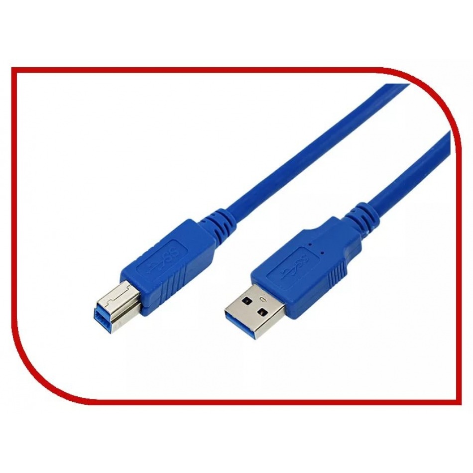 cable usb ab 2.0 0.90m azul de manhattan en cables pc usb speedler tienda…