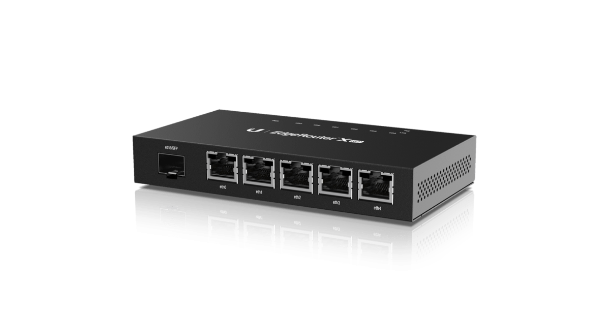 router ubiquiti networks ethernet edgerouter x sfp, alámbrico, 5x rj-45,…
