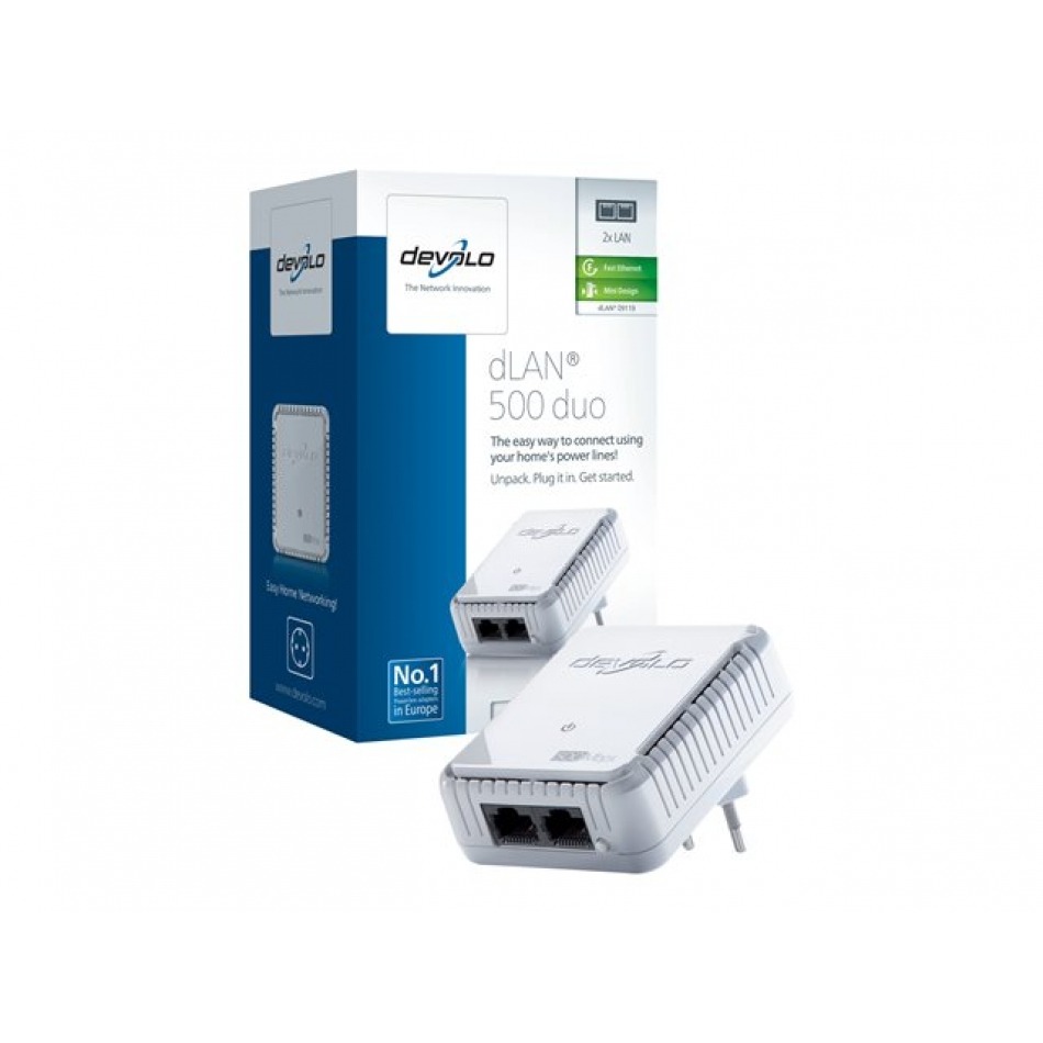 Plc Devolo dLAN 500 duo en Modular Technology